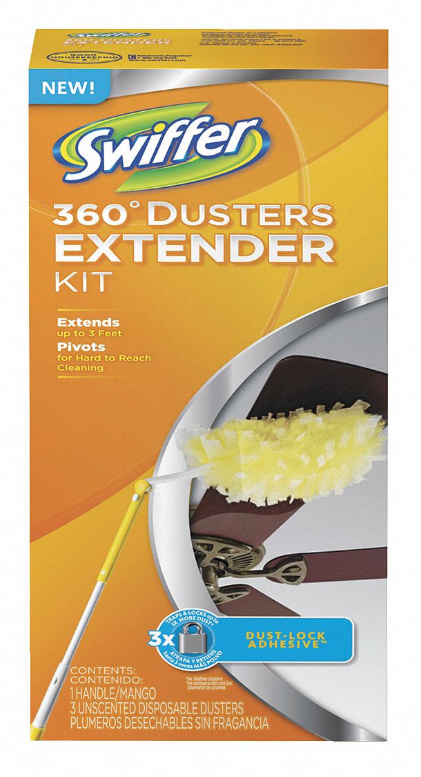 Extendable Handle Duster Kit, PK 6 - Grainger