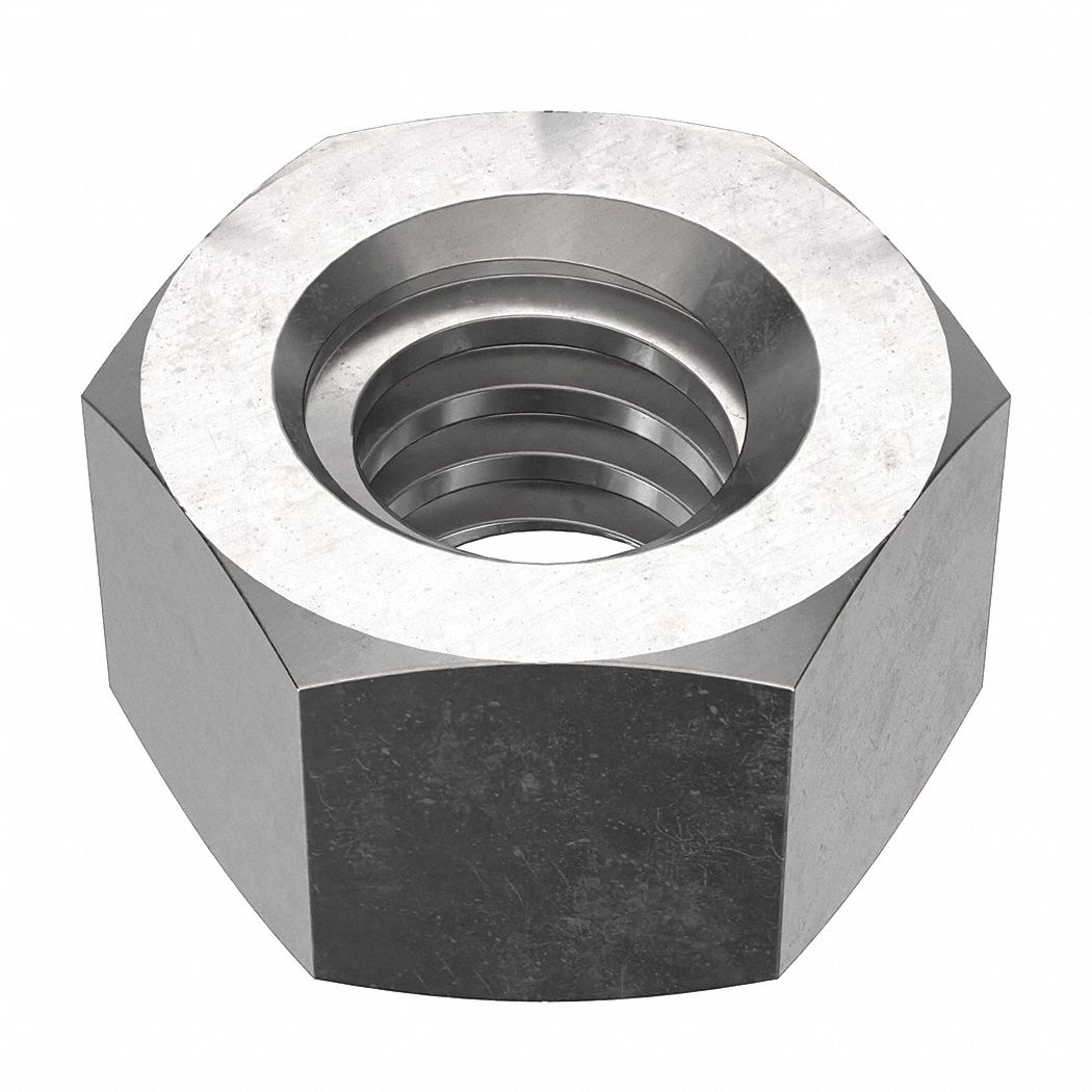 Std Hex, 1"-5 Thread, Hex Nut - 33P201|HXNTSSR15 - Grainger