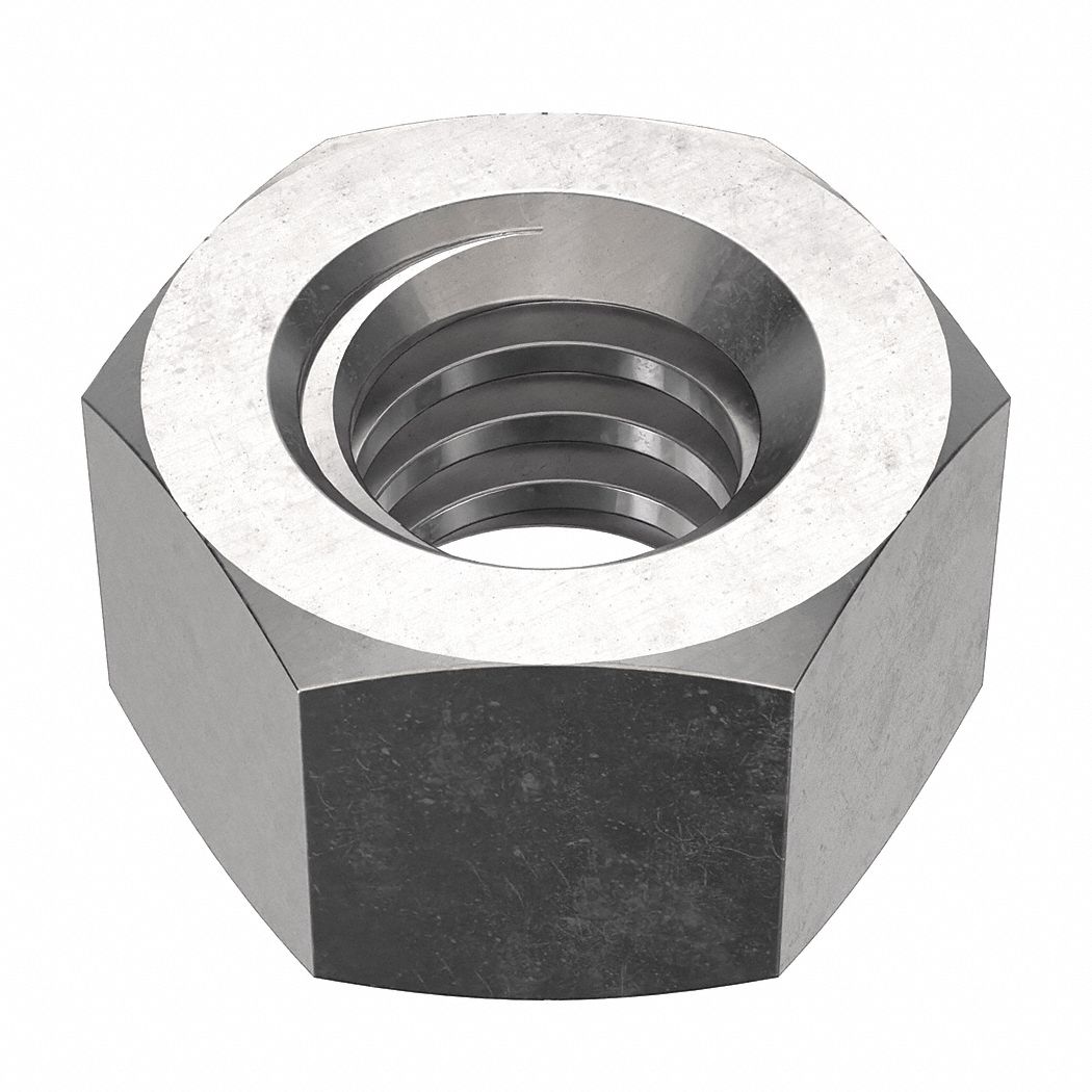 5/8"-8 Thread, 1 in Hex Wd, Hex Nut - 33P212|HXNTSSL588 - Grainger