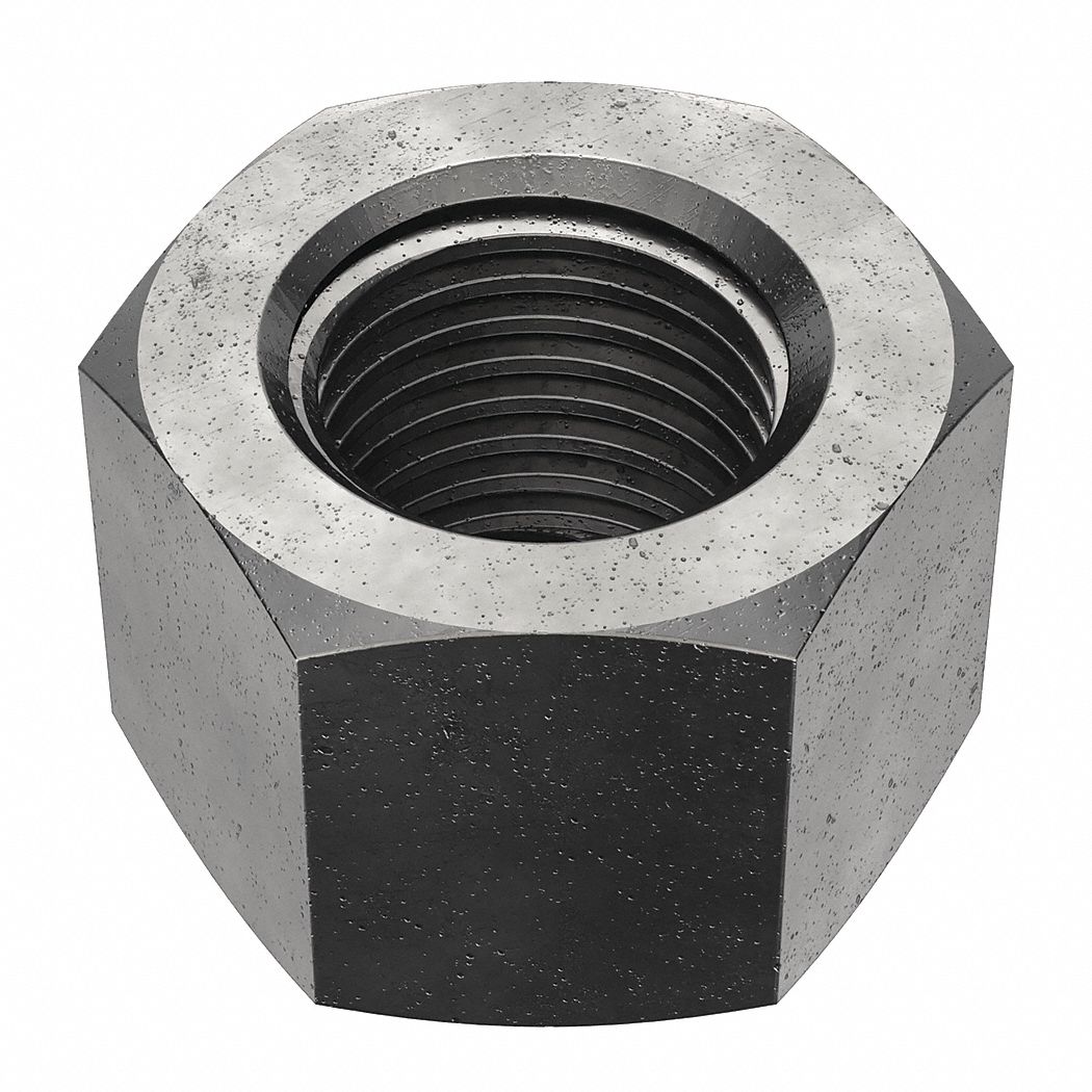 2 1/4"-4 Thread, 3 1/2 in Hex Wd, Hex Nut - 33P249|HXNTG2R2144 - Grainger