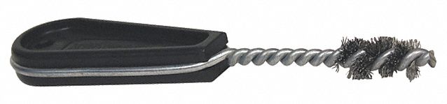 OSBORN, Straight Handle, Carbon Steel Bristle, Fitting Brush - 33PN26 ...