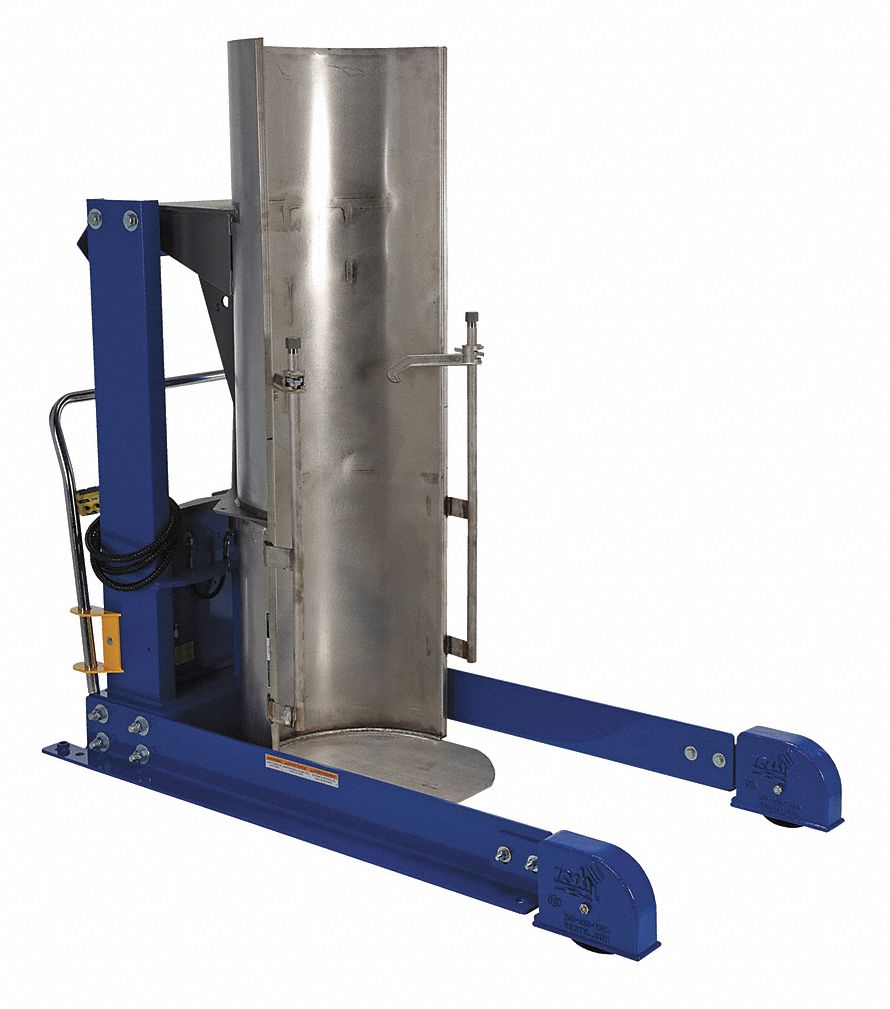 Stainless Steel, Casters, Drum Dumper - 33RX11|HDD-36-15-P-SSC - Grainger