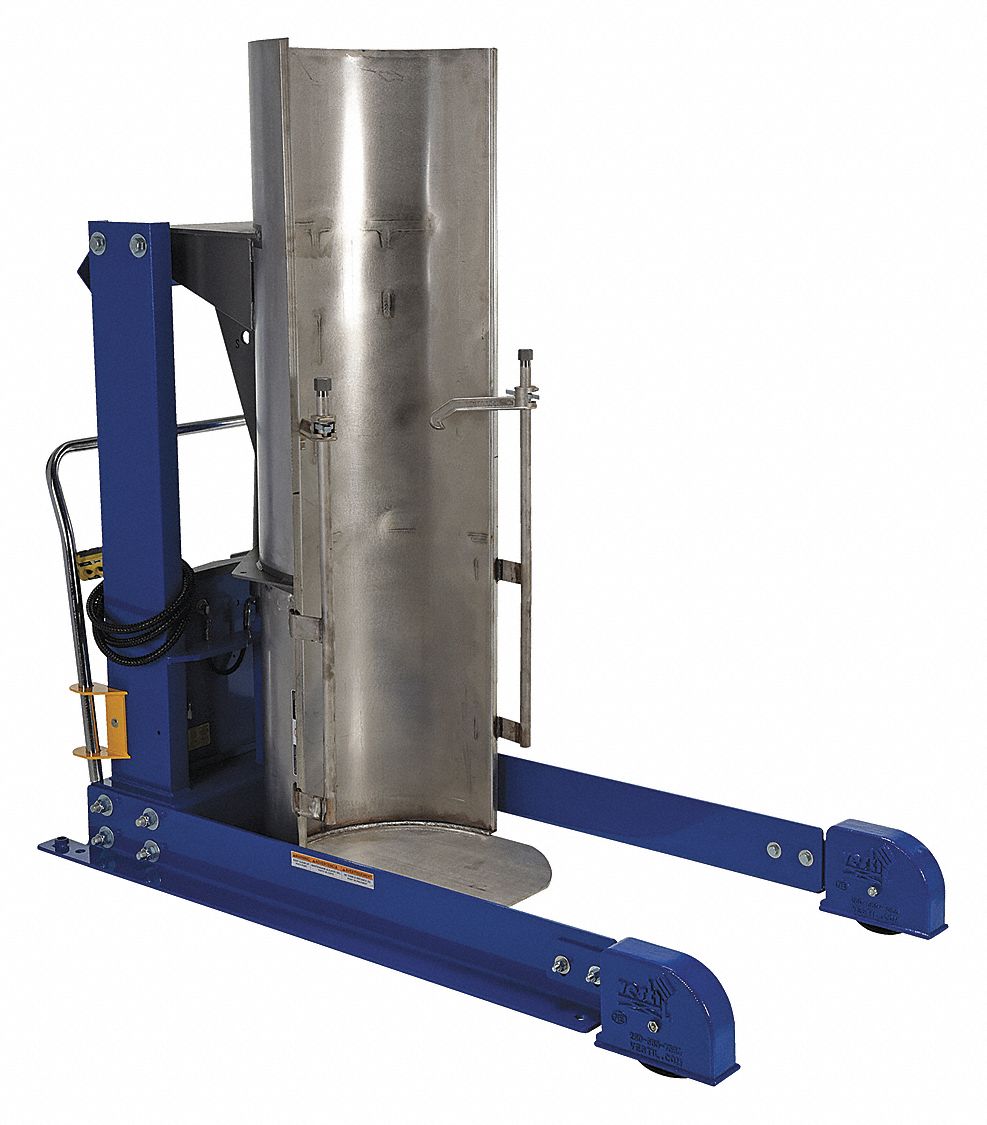 Stainless Steel, Stationary, Drum Dumper - 33RX32|HDD-72-7-S-SSC - Grainger