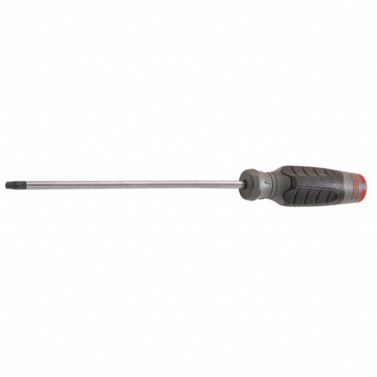 PROTO, T30 Tip Size, 8 in Shank Lg, Tamper Resistant Torx Screwdriver ...