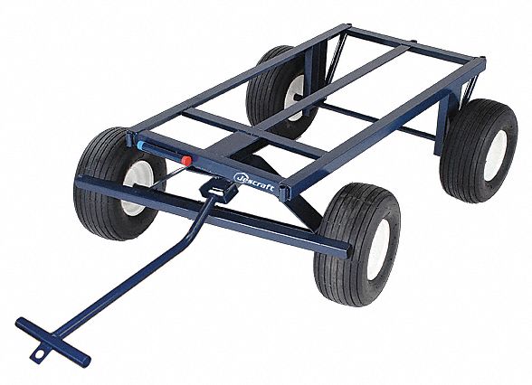 Utility Trailer, 2000 lb Load Capacity - Grainger