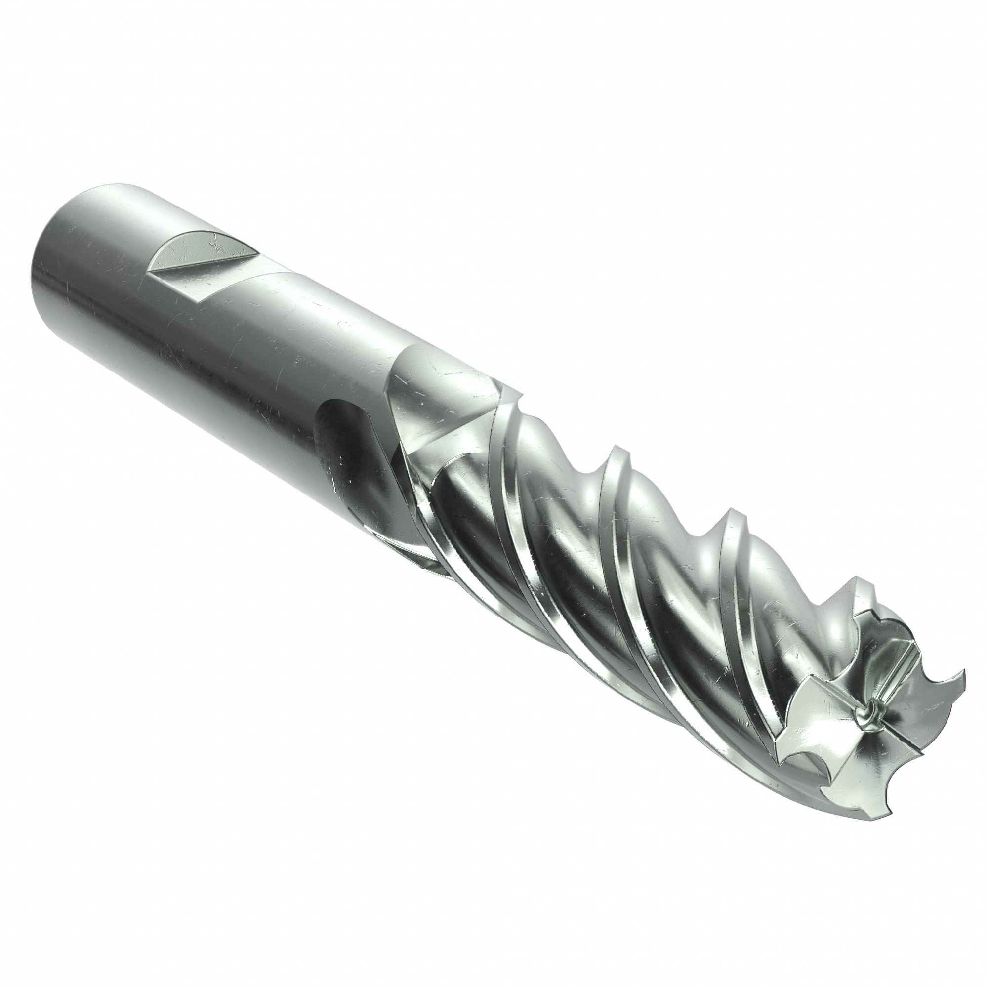 YG-1, Cobalt, TiN Coated, Square End Mill - 33TT54|08359CN - Grainger