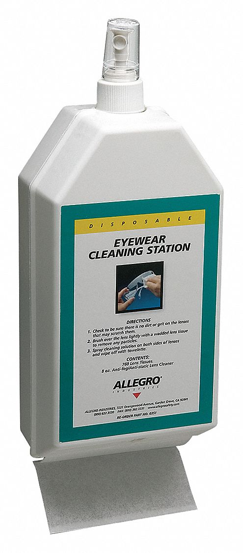 Disposable Lens Cleaning Station - Grainger