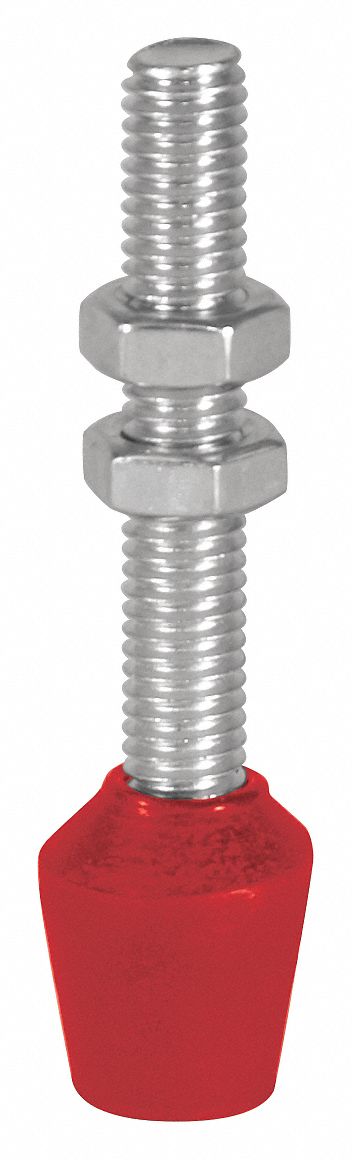 DE-STA-CO NEOPRENE SPINDLE,FLATTIP,750LB,M10 - Toggle Clamp Spindle ...