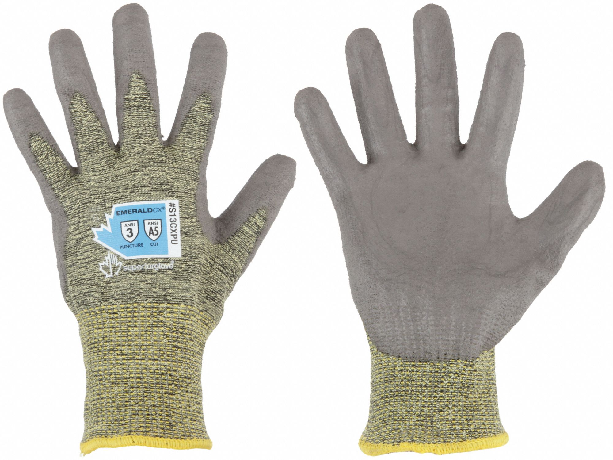 SUPERIOR GLOVE, XL ( 10 ), ANSI Cut Level A5, Cut-Resistant Gloves ...