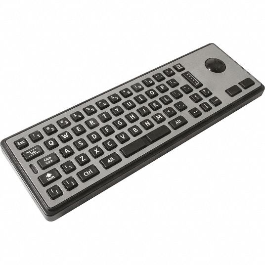 STORM INTERFACE, USB, Qwerty, USB Keyboard with T-Ball - 33UA12|2200 ...