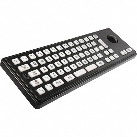 STORM INTERFACE, USB, Qwerty, USB Keyboard with T-Ball - 33UA13|2200 ...