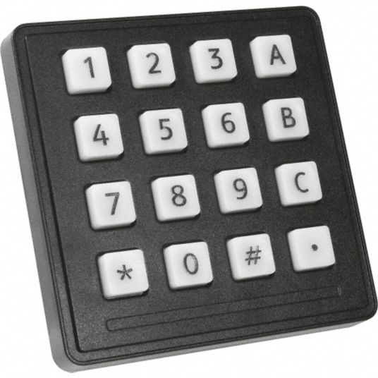 STORM INTERFACE, Square Pin, Numeric, Industrial Keypad - 33UA29|720 ...