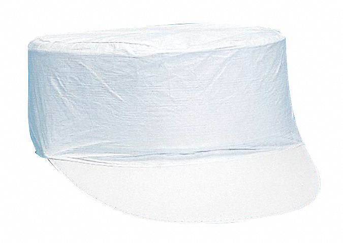 KEYSTONE Painter Cap, White, Size Universal, Tyvek®, PK 100 - 33UA63|PC ...