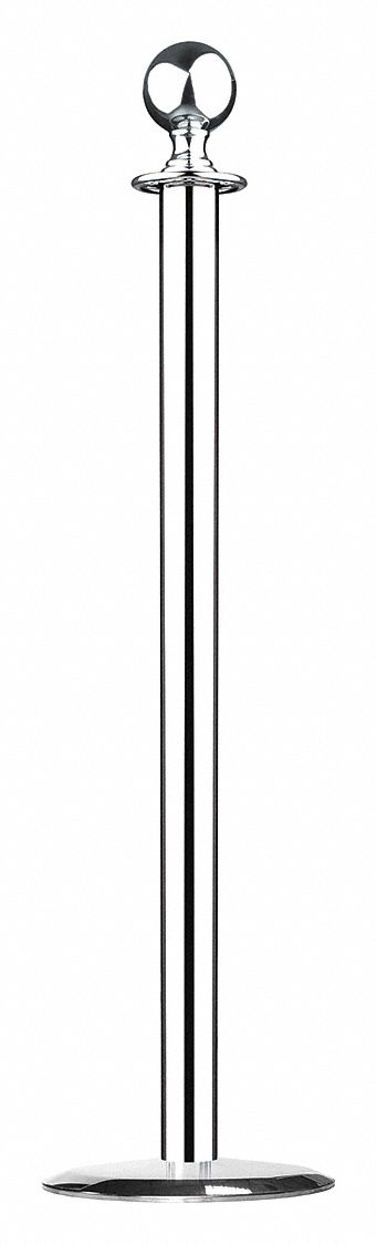 Sphere, 37 5/8 in Post Ht, Sphere Top Post - 33UC25|312U-1P - Grainger