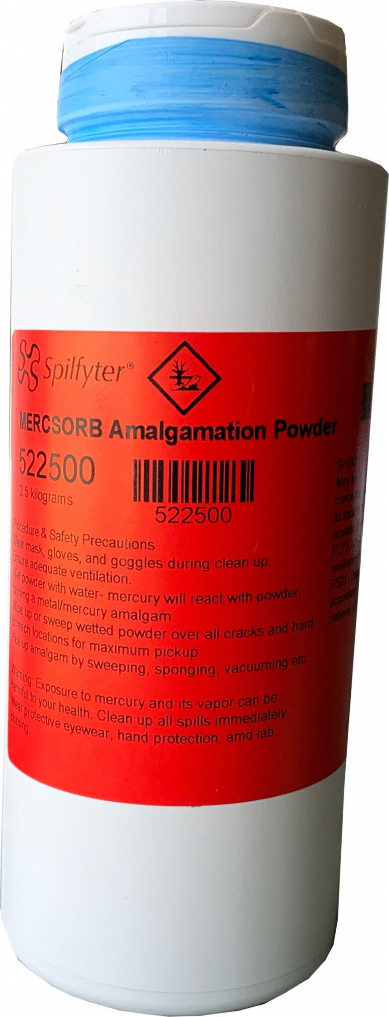 SPILFYTER, 1.11 mL Max Mercury Absorbency, Shaker Bottle, Amalgamation ...