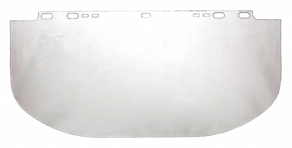 JACKSON SAFETY, 19 1/2 in Overall Wd, 9 in Overall Ht, Face Shield ...
