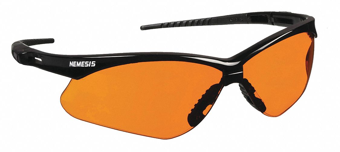 KLEENGUARD, Copper Lens, Half-Frame, Safety Glasses - 33VA65|19642 ...