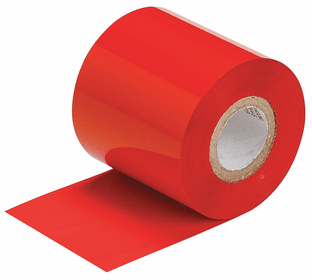 2 3/8 in x 984 ft, Red, Single-Color Printer Ribbon - 33VG34|R4400-RD ...