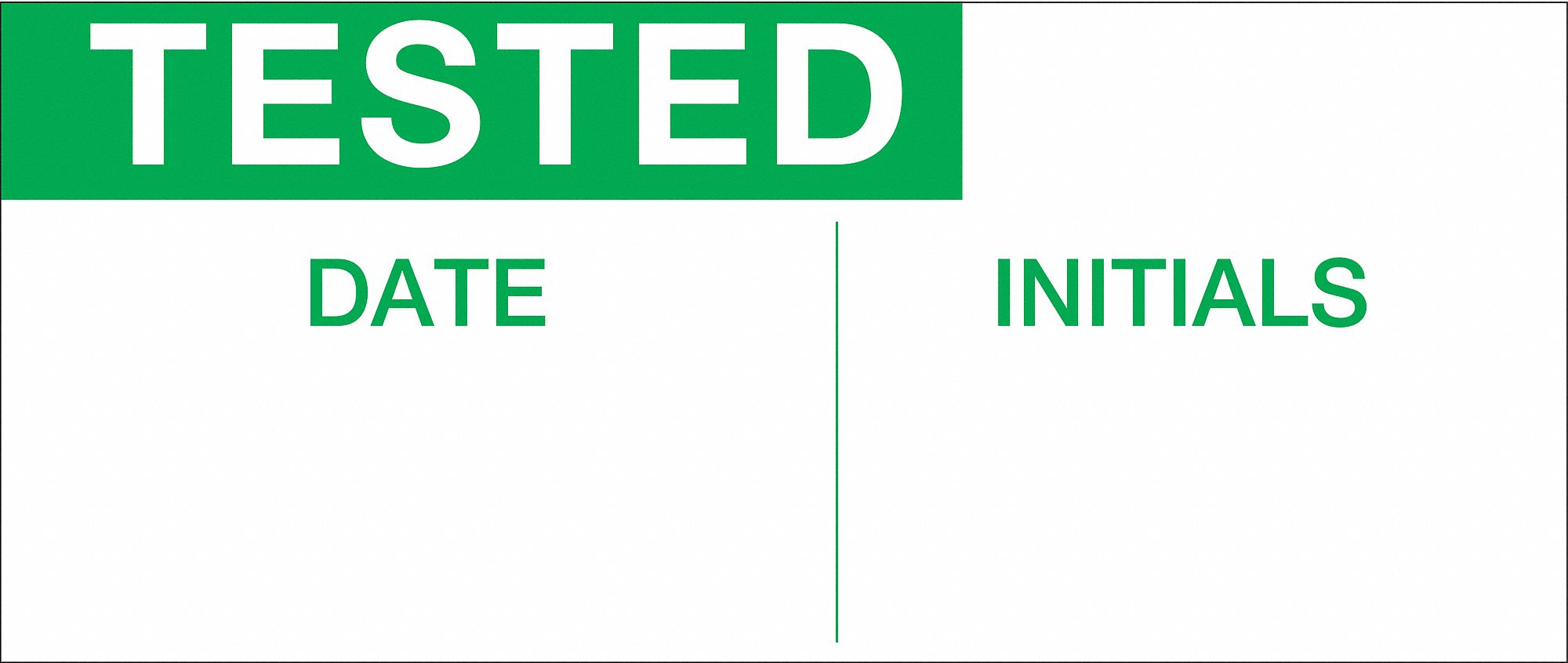 No Header, 1 1/2 in Wd, Quality Inspection Label - 33VG59|WO-38 - Grainger