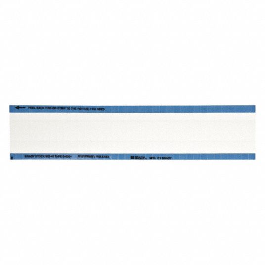 No Header, 1 1/2 in Wd, Calibration Label - 33VG63|WO-46 - Grainger