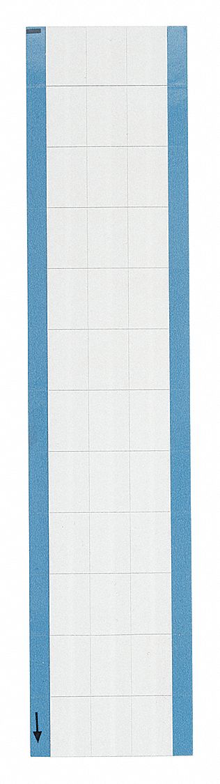 No Header, 1/2 in Wd, Calibration Label - 33VG67|WO-50 - Grainger