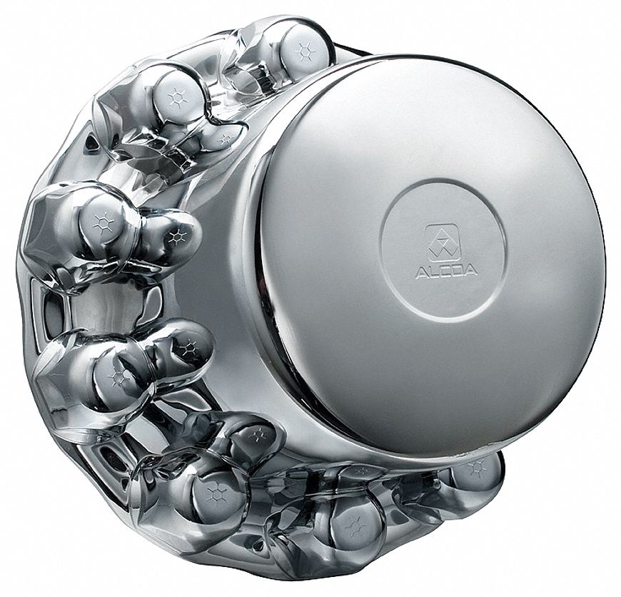 ALCOA, Rear Hub Cover, For 19.5 in_22.5 in_24.5 in Wheel Dia, Rear Hub ...