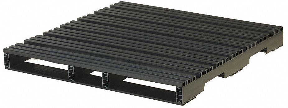 Stackable, 48 in Overall Lg, Pallet - 33W751|05000125 - Grainger