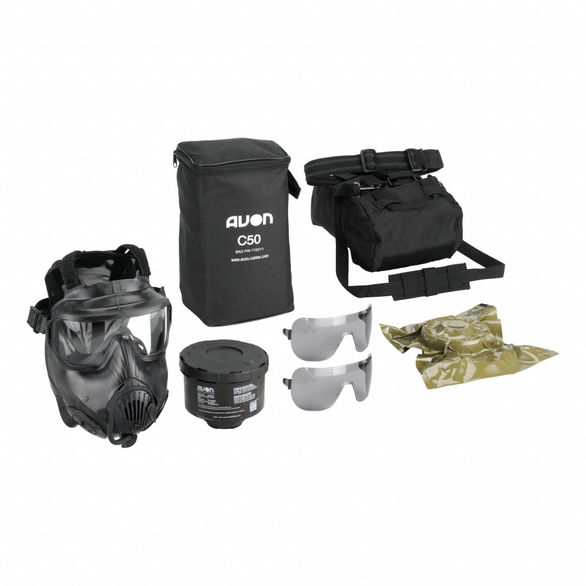 AVON PROTECTION SYSTEMS, C50 First Responder, Accessories Carrier, Gas ...