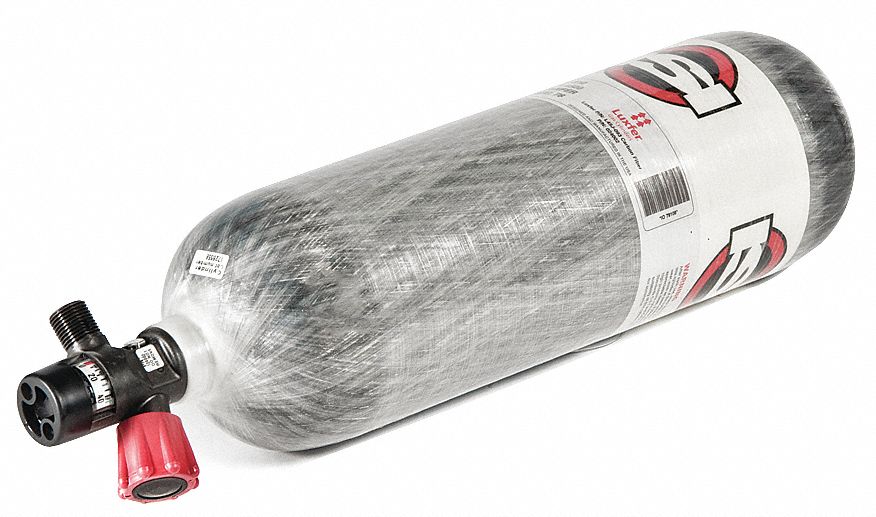 AVON PROTECTION SYSTEMS SCBA Cylinder, 4500 psi, 30 min., Carbon ...