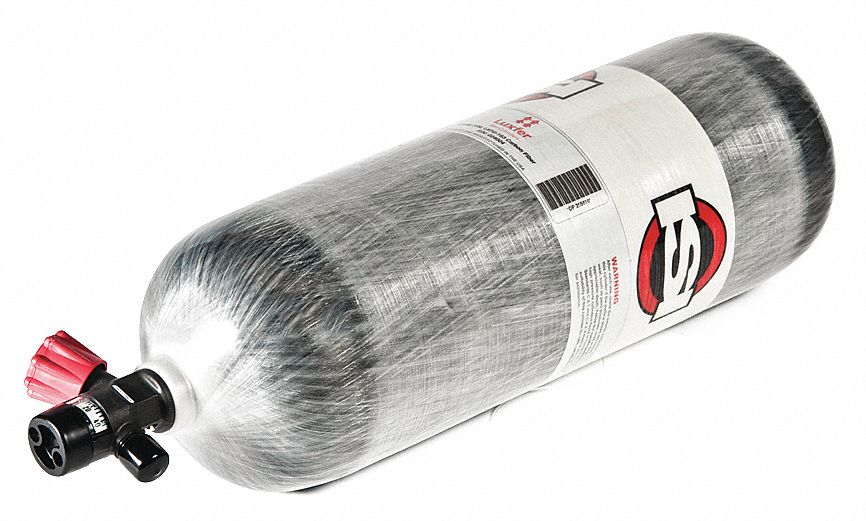 AVON PROTECTION SYSTEMS SCBA Cylinder, 4500 psi, 45 min., Carbon ...