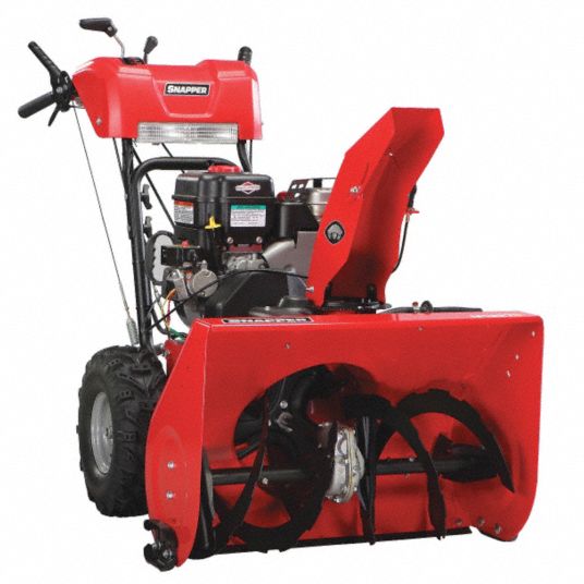 Snow Blower, 27 in Clearing Path, Gas Fuel Type, 12 in Auger Diameter ...