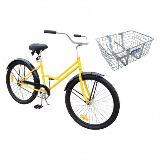 Lady's Bicycle,26 In,Front Basket - Grainger
