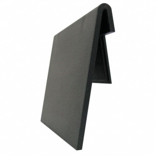 QUANTUM STORAGE SYSTEMS, 4 in x 2 1/4 in, Black, Label Holder - 33Z131 ...