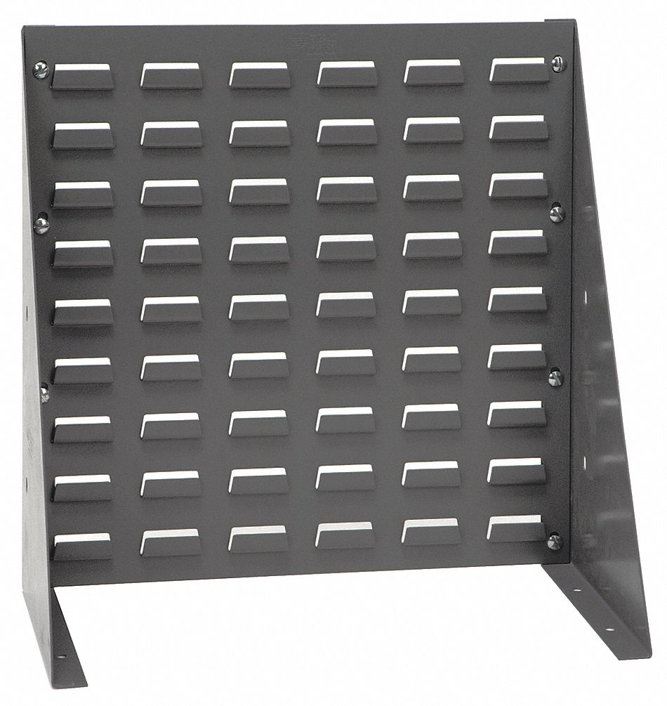 QUANTUM STORAGE SYSTEMS, 20 in x 18 in x 1/4 in, 1 Sides, Louvered ...