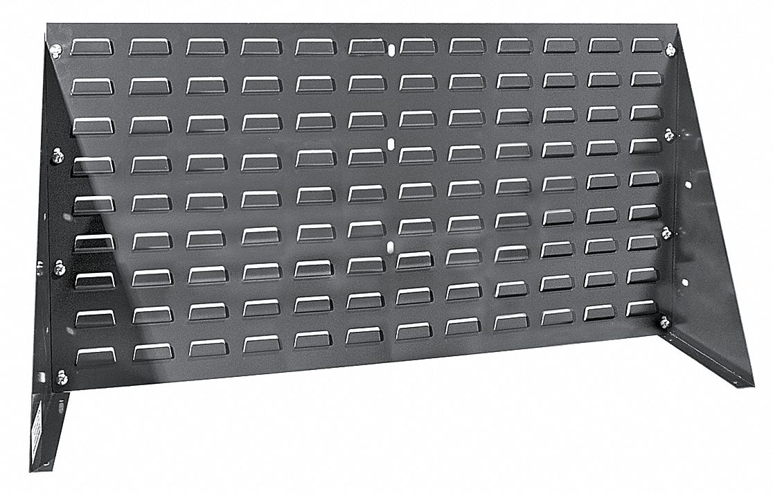 QUANTUM STORAGE SYSTEMS, 20 in x 36 in x 8 in, 1 Sides, Louvered Bench ...