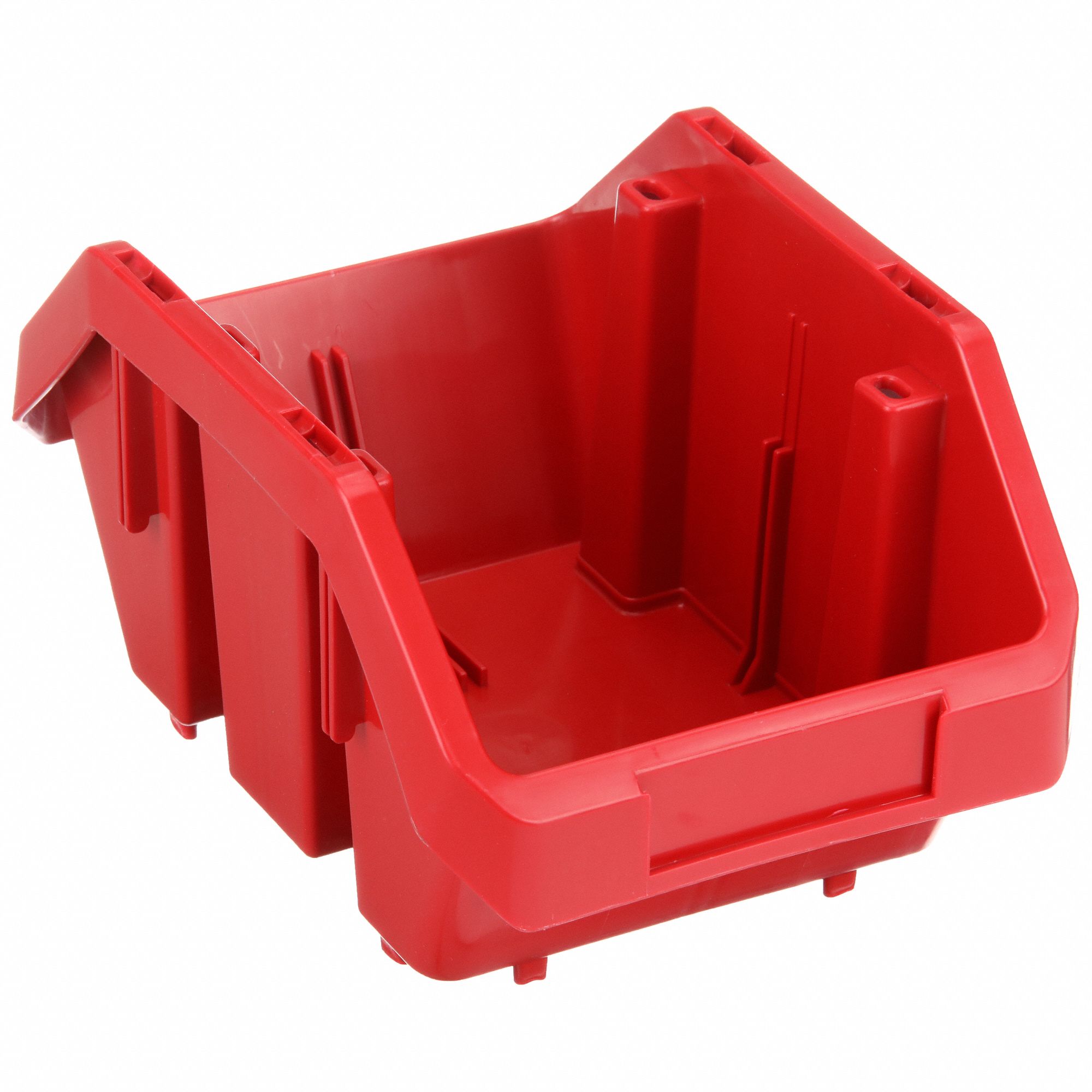 QUANTUM STORAGE SYSTEMS, 6 5/8 in x 9 1/2 in x 5 in, Red, Cross-Stacking Bin - 33Z278|QP965RD ...