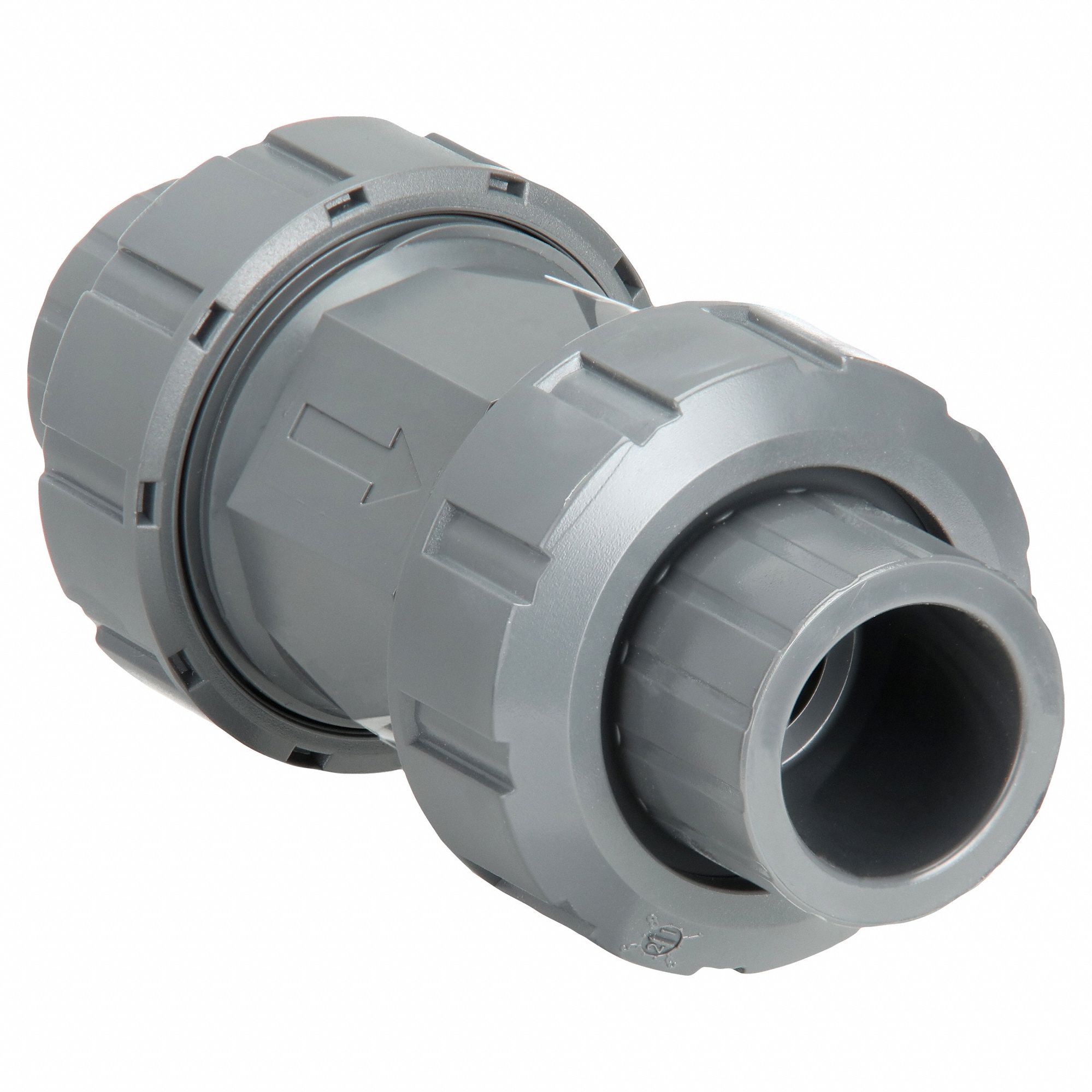GEORG FISCHER, Inline Valve Body, PVC, Check Valve - 33Z877|161562102 ...