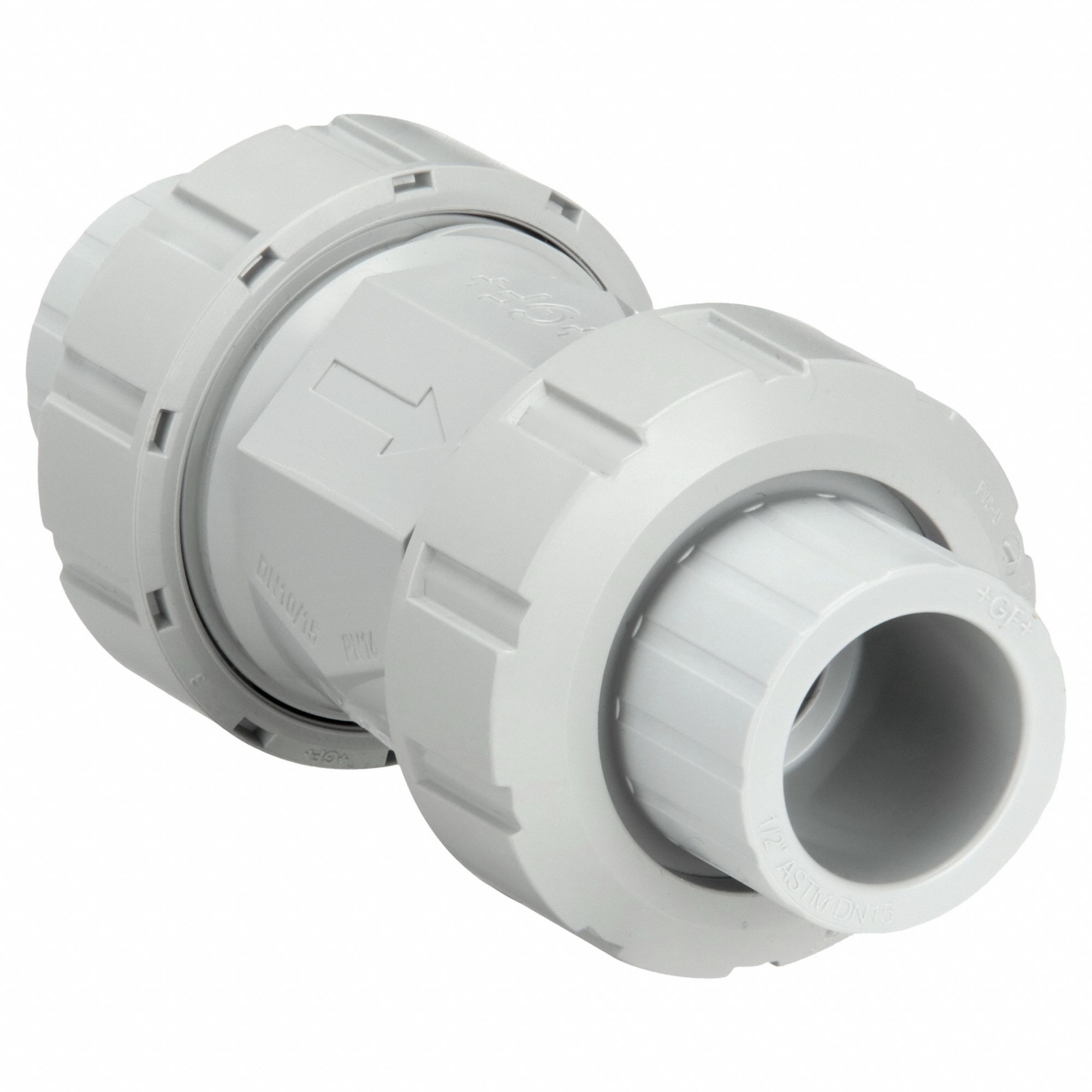 GEORG FISCHER, Inline Valve Body, CPVC, Check Valve - 33Z883|163562102 ...