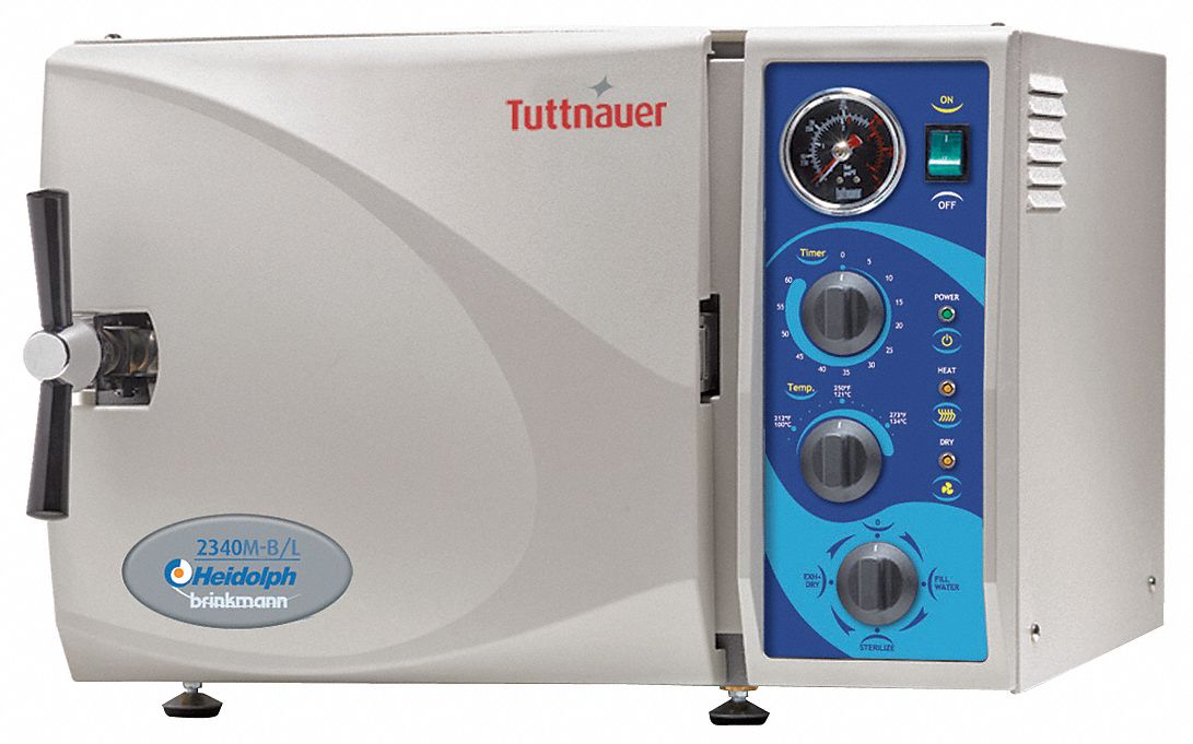 HEIDOLPH TUTTNAUER Autoclave Análogo,7.5L,120VCA,11A - Autoclaves y ...