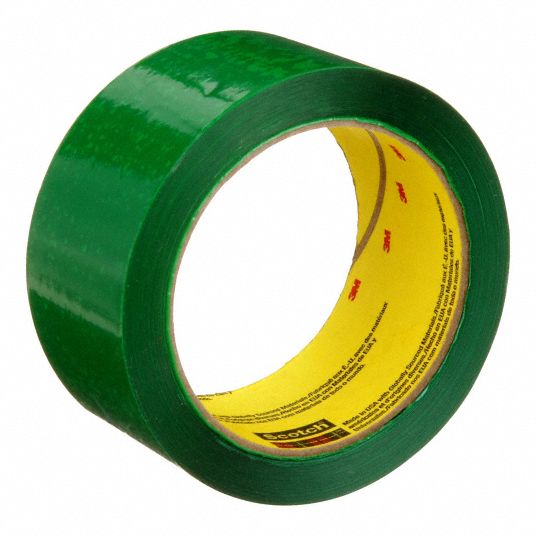 SCOTCH, 2.5 mil Tape Thick, Green, Color Coding Tape - 862EZ8|373 ...