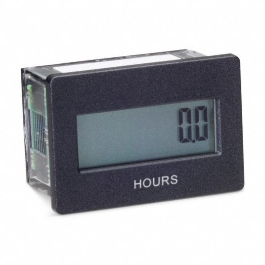 TRUMETER, Hour Meters, Front Panel Mounting, Hour Meter - 811RF7|3410 ...