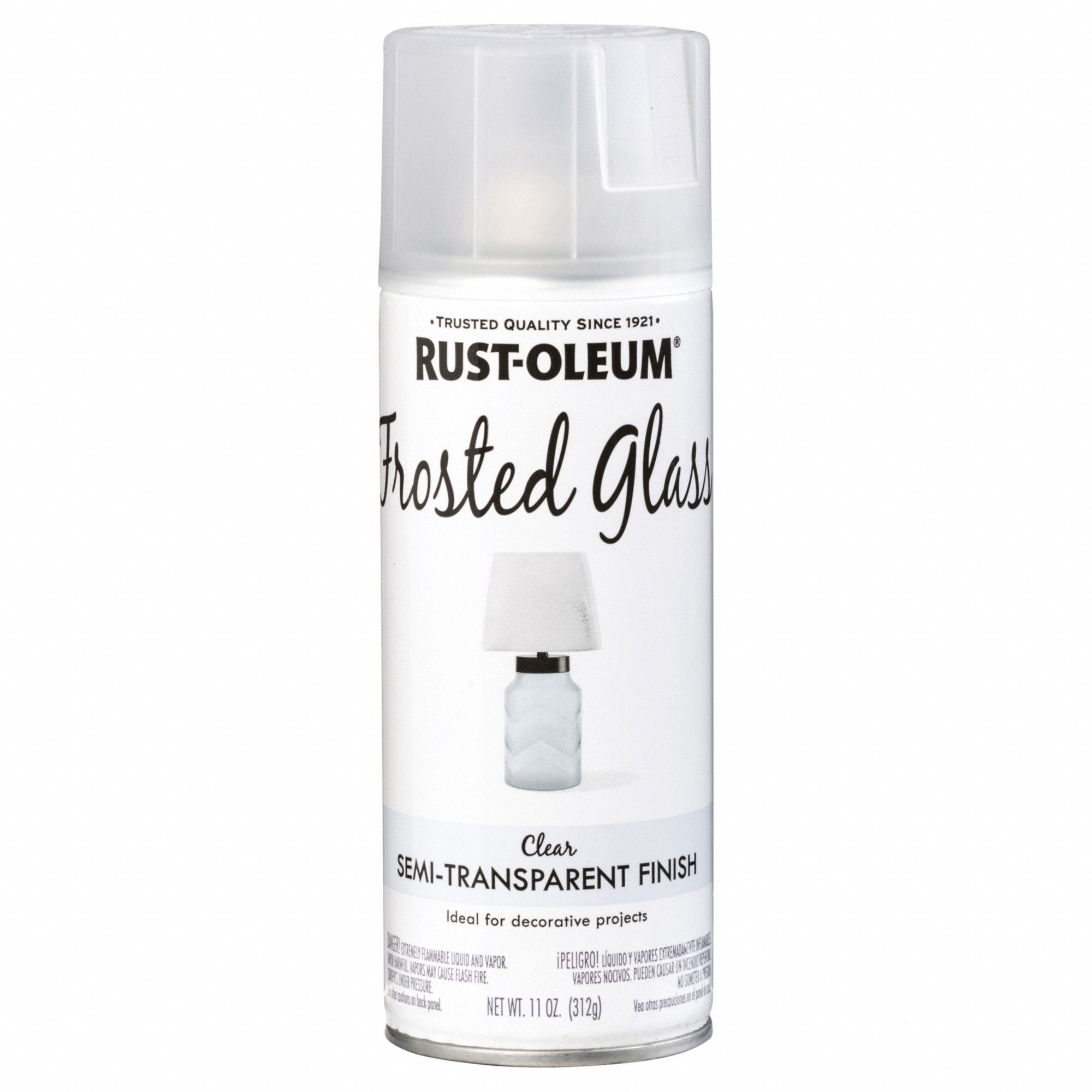 RUST-OLEUM, Std Spray Paints, Decorative Paint, Frosted Spray Paint ...