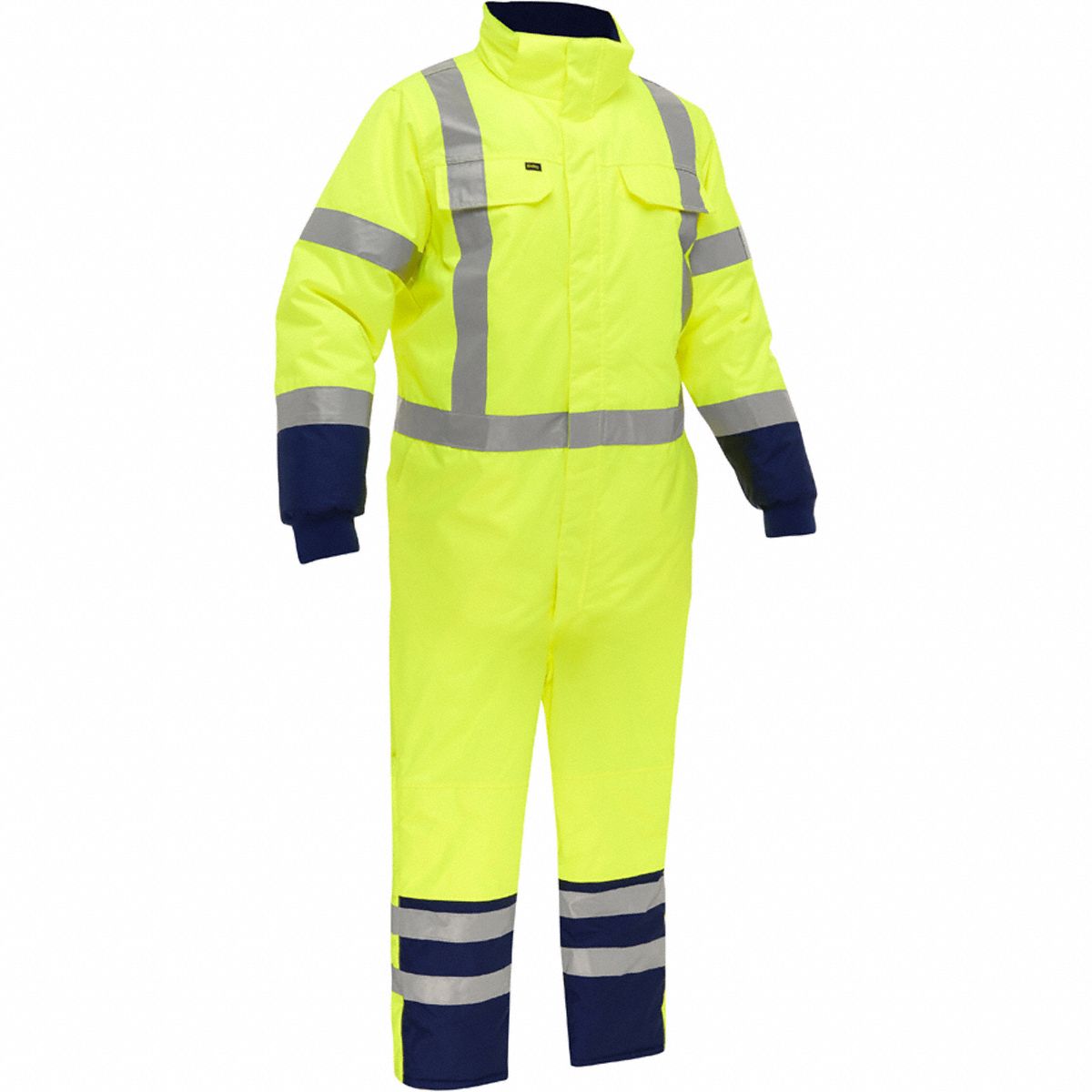 BISLEY, ANSI Class 3, 4XL ( 44 in x 48 in ), Rain Coverall - 820YN8 ...