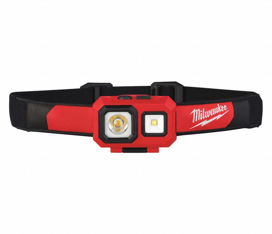MILWAUKEE Linterna para la Cabeza LED de 450 Lúmenes Plástico Negro ...