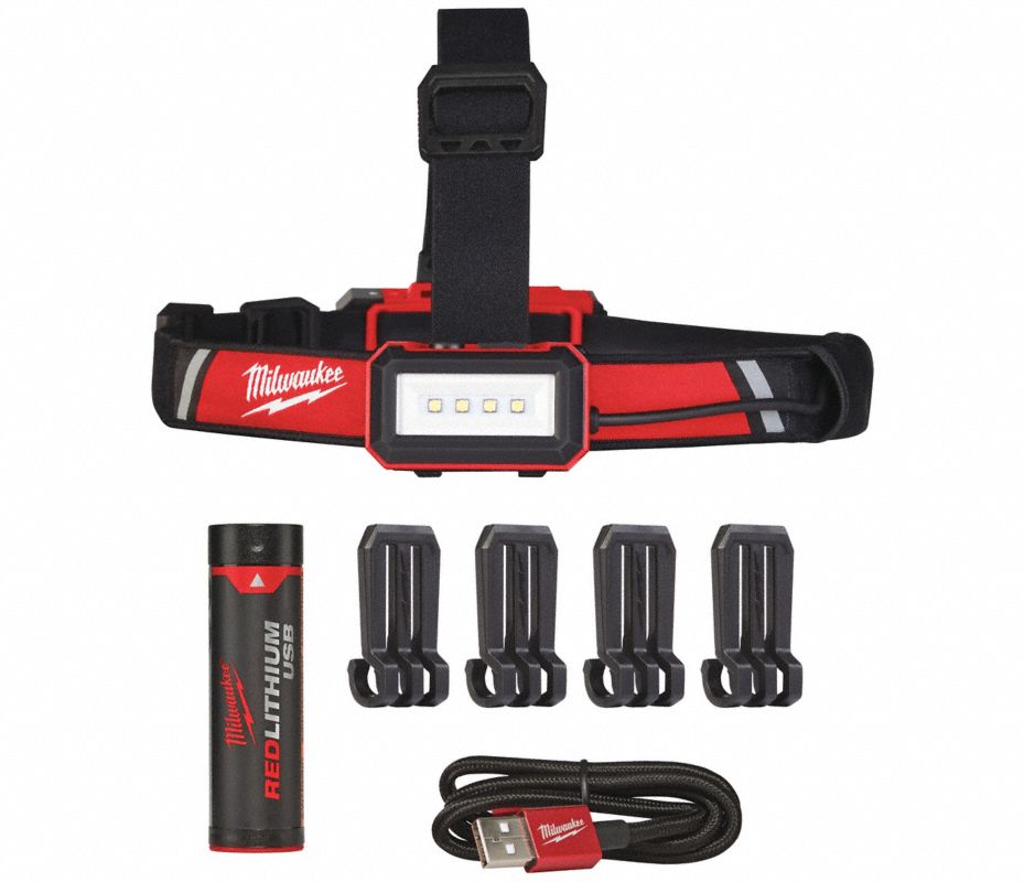 MILWAUKEE Linterna para la Cabeza LED de 600 Lúmenes - Lámparas para la ...