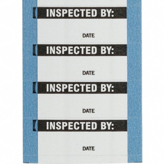 Inspection, 1 1/2 in Wd, Inspection Label - 346WN8|WO-52-PK - Grainger