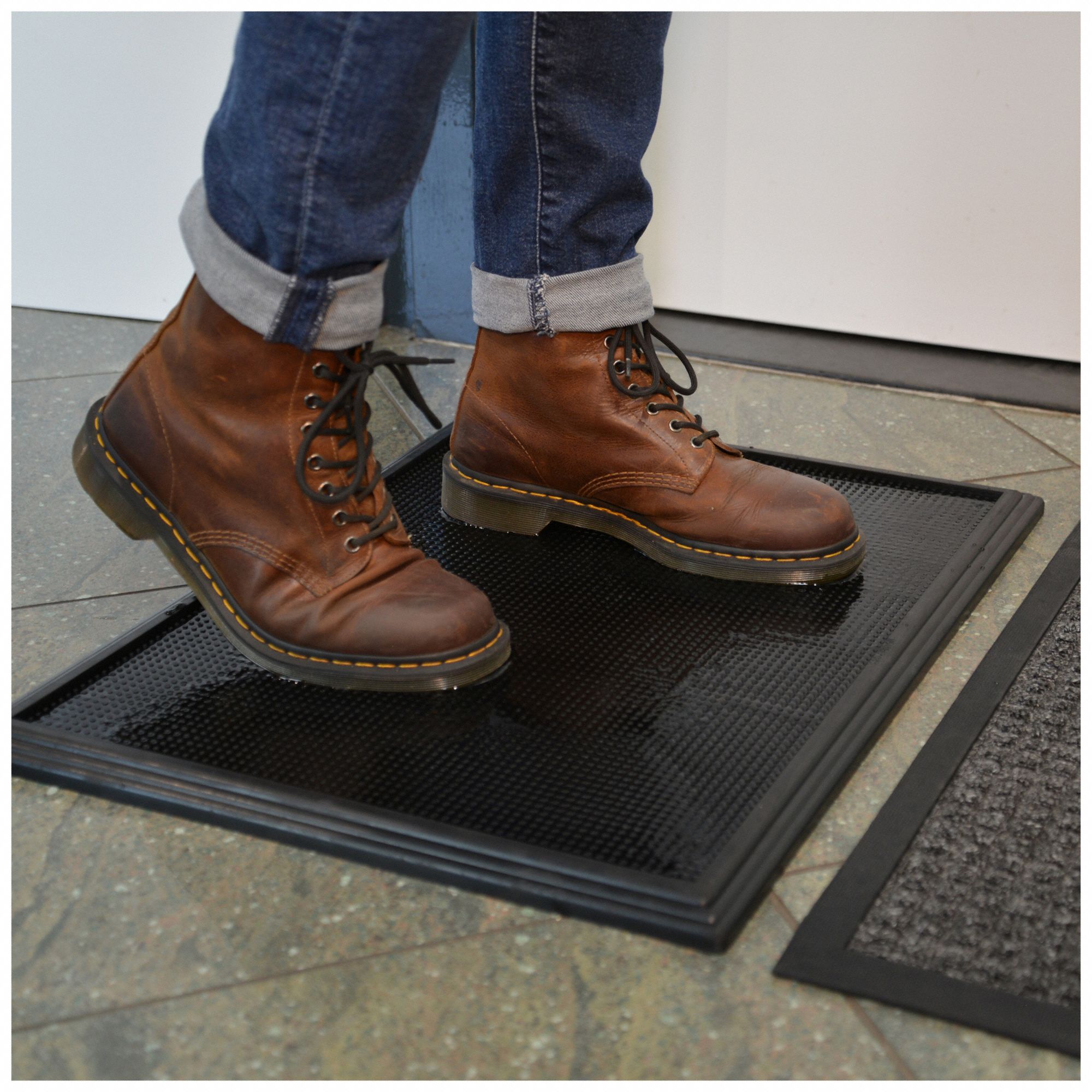 NOTRAX Sanitizing/Disinfecting Mat: Repl Components, 2 ft x 32 in, 3/4 ...