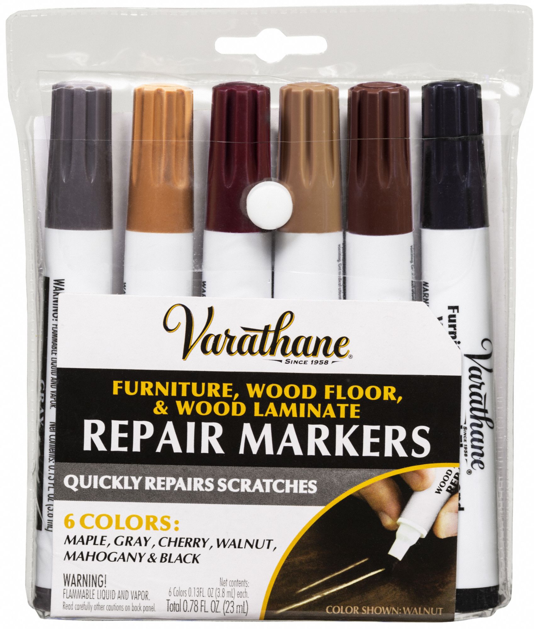 VARATHANE, Wood Repair Marker, 6 Container Size, Wood Repair Marker ...