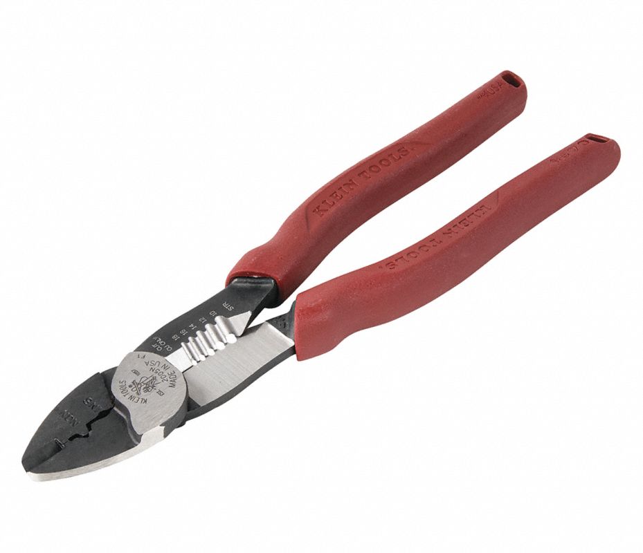 KLEIN TOOLS Pinza Crimpeadora,Longitud Total 9" - Crimpadoras ...