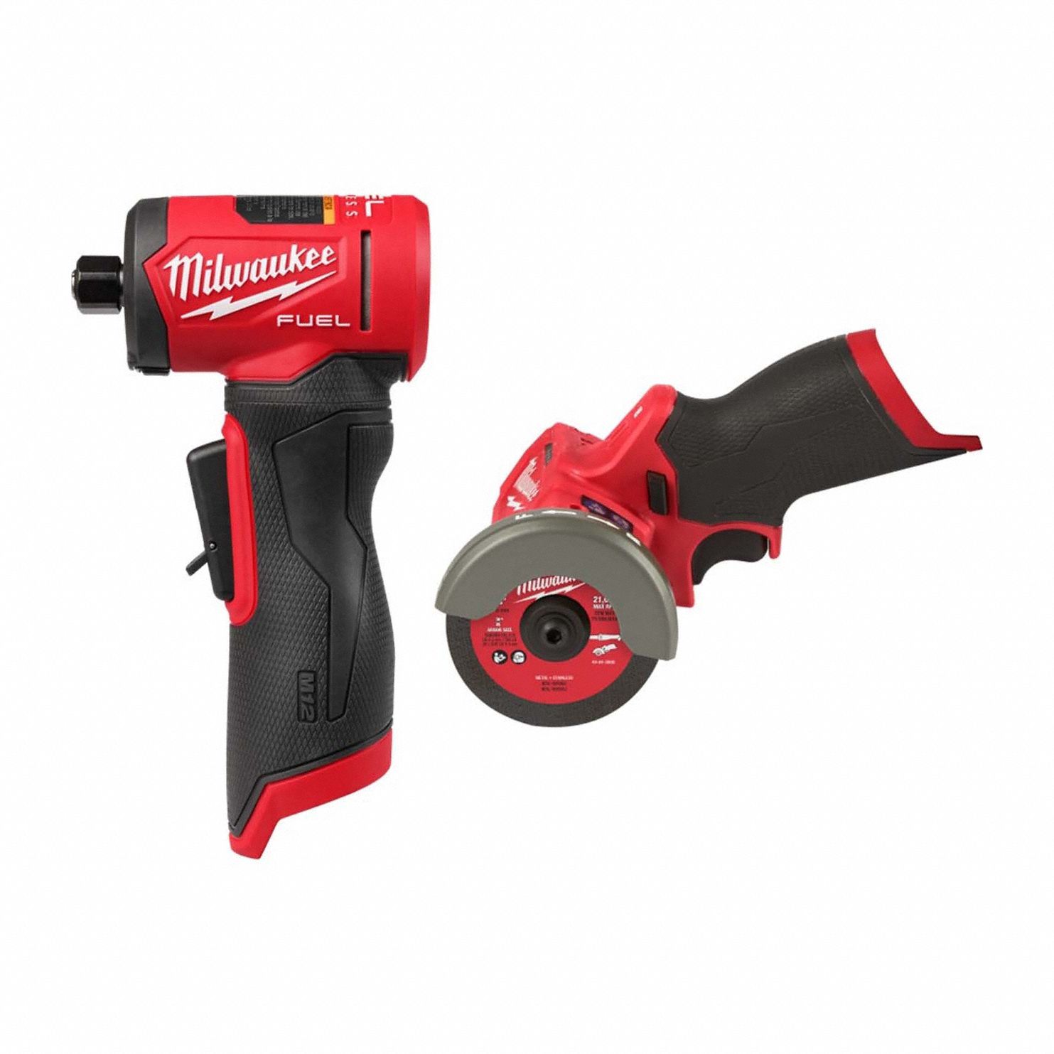MILWAUKEE, 2 Tools, Cut-Off Tool/Die Grinder, Tool Combination Kit ...